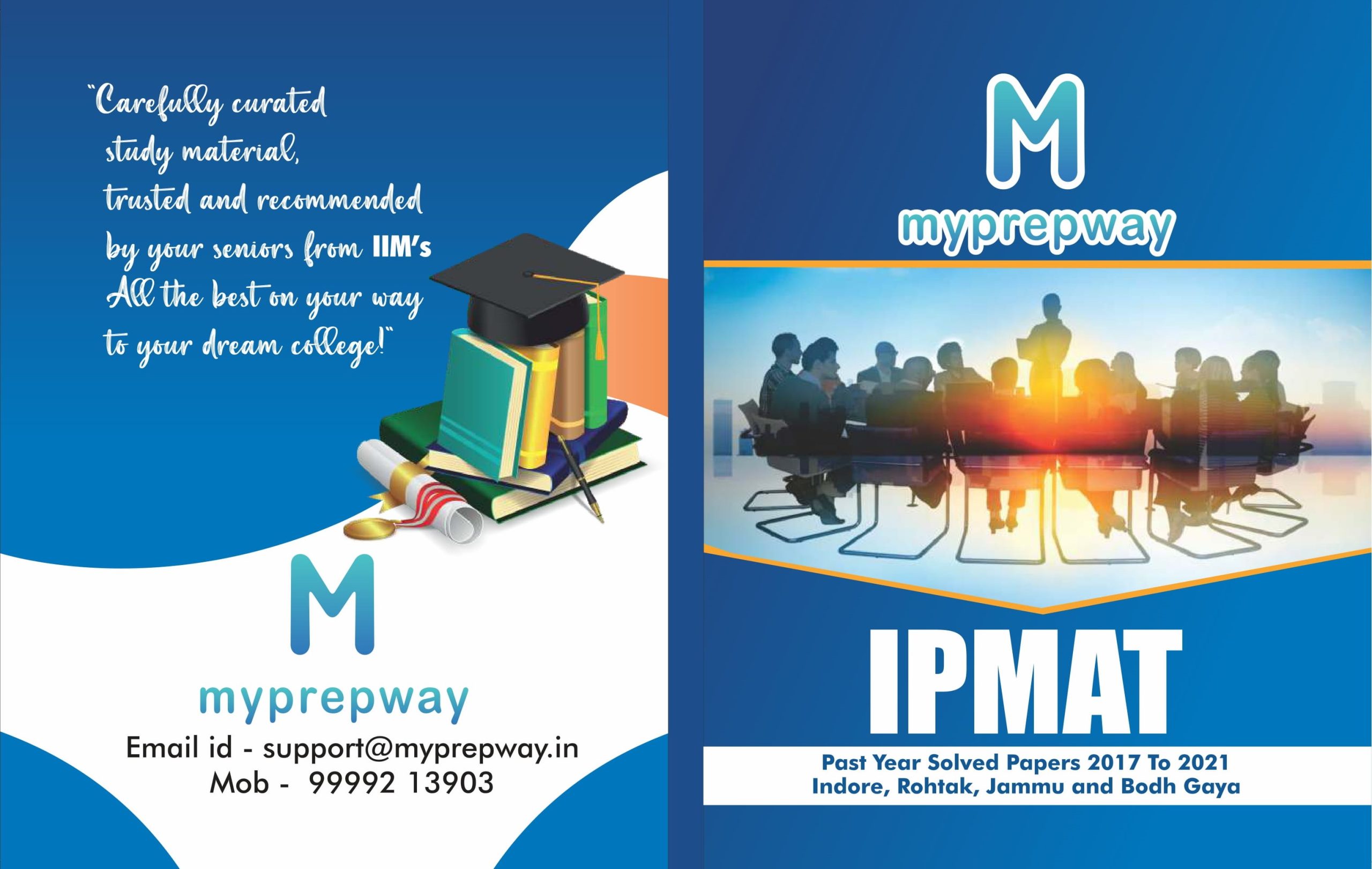 Myprepway's IPM & IPMAT Exam Preparation Books Crack IPM & IPMAT